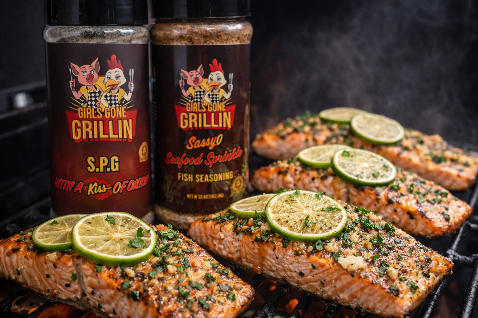 Lime Garlic Salmon – Girls Gone Grillin’ Style – Girls Gone Grillin LLC