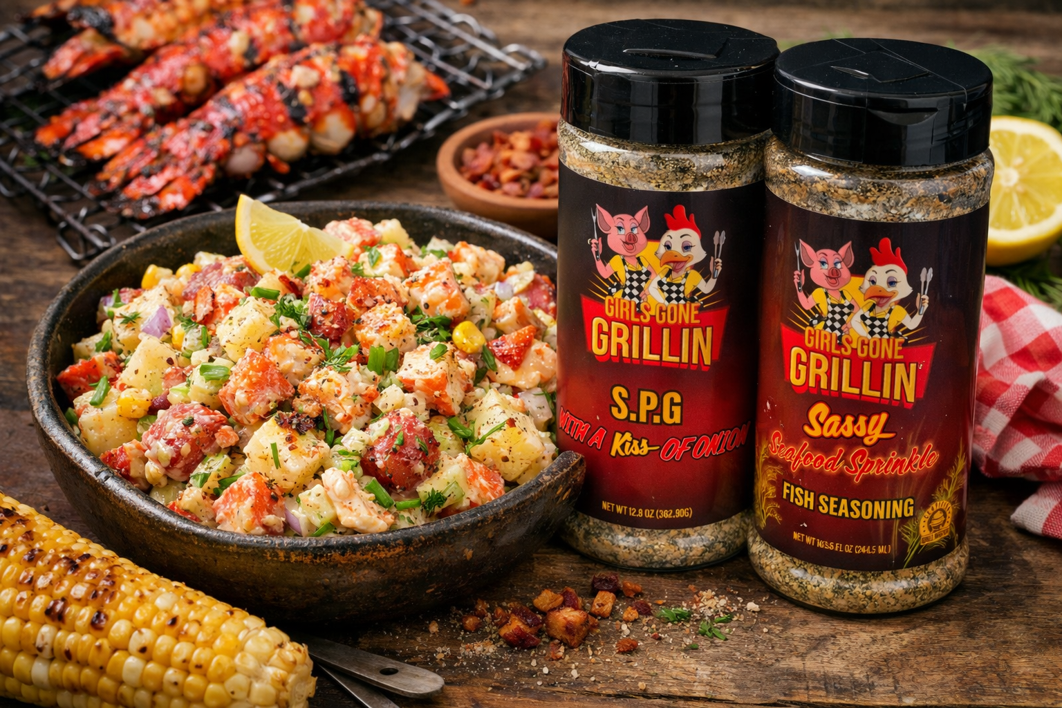 Potato & Lobster Salad (Girls Gone Grillin’ Style) – Girls Gone Grillin LLC