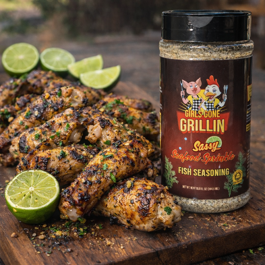 Grilled Lime Pepper Wings – Girls Gone Grillin’ Style – Girls Gone ...